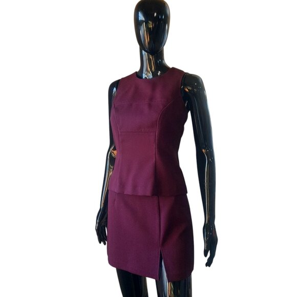 All that Jazz | Skirts | Vintage Y2k All That Jazz Maroon Top And Skirt ...